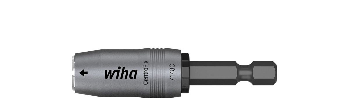 Быстросменный держатель бит CentroFix Force магнитный Wiha (39133)